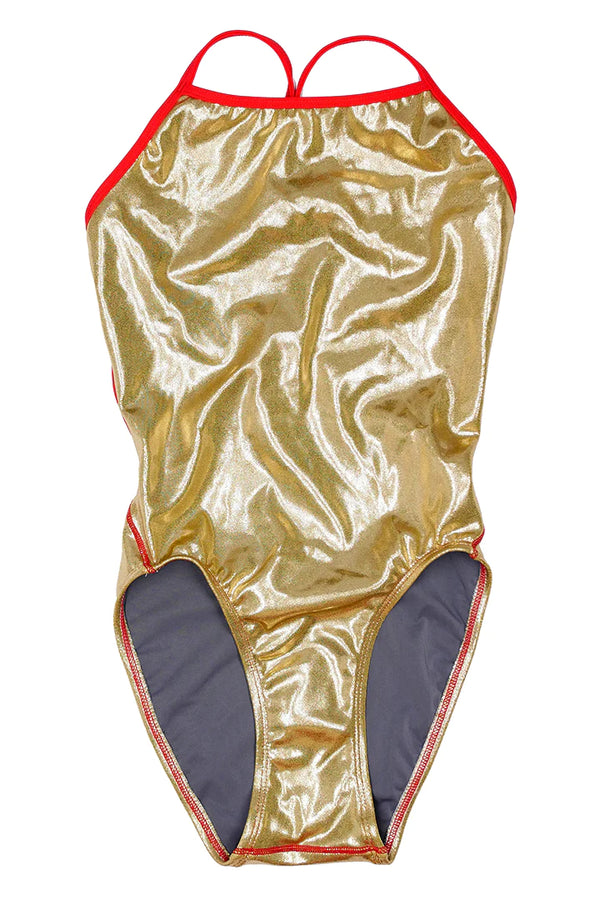 Gold Shimmer Thin Strap (SALE) - Splish
